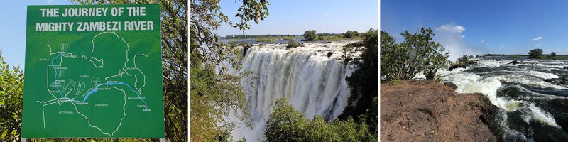 Victoria Falls - The waterfalls on the Zambia side (Zambia)