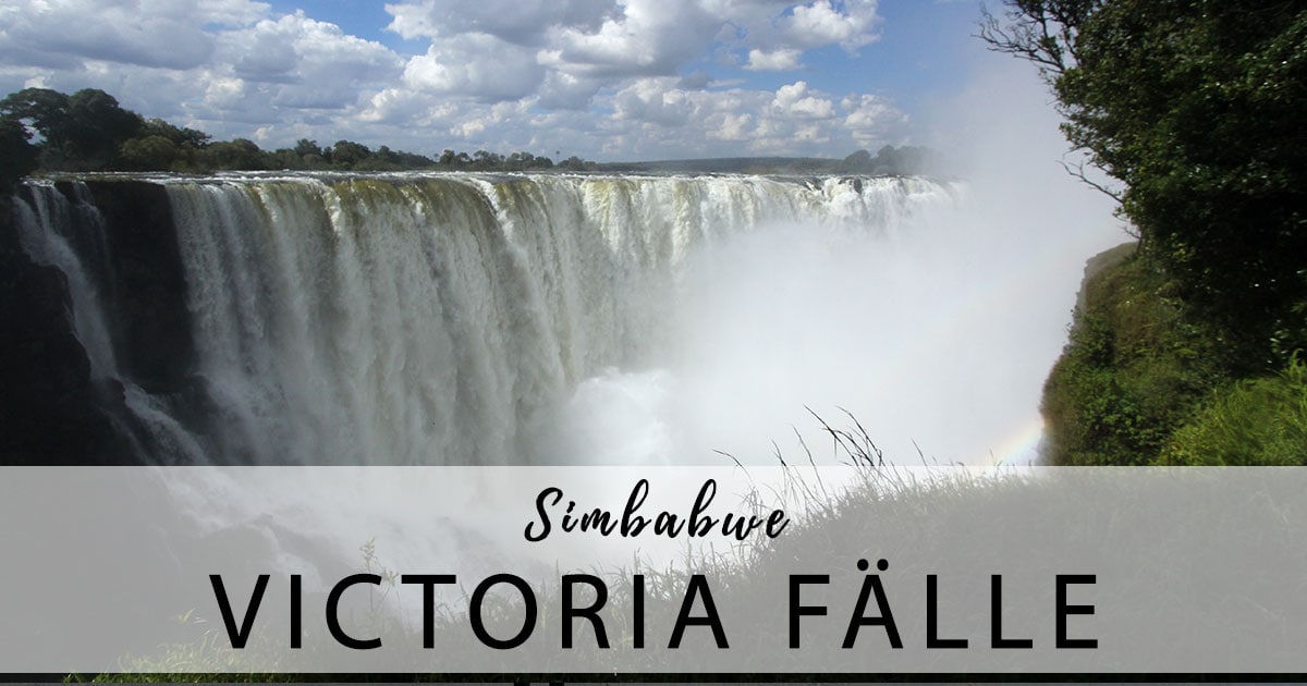 Victoria Falls - The Waterfalls on the Zimbabwe Side