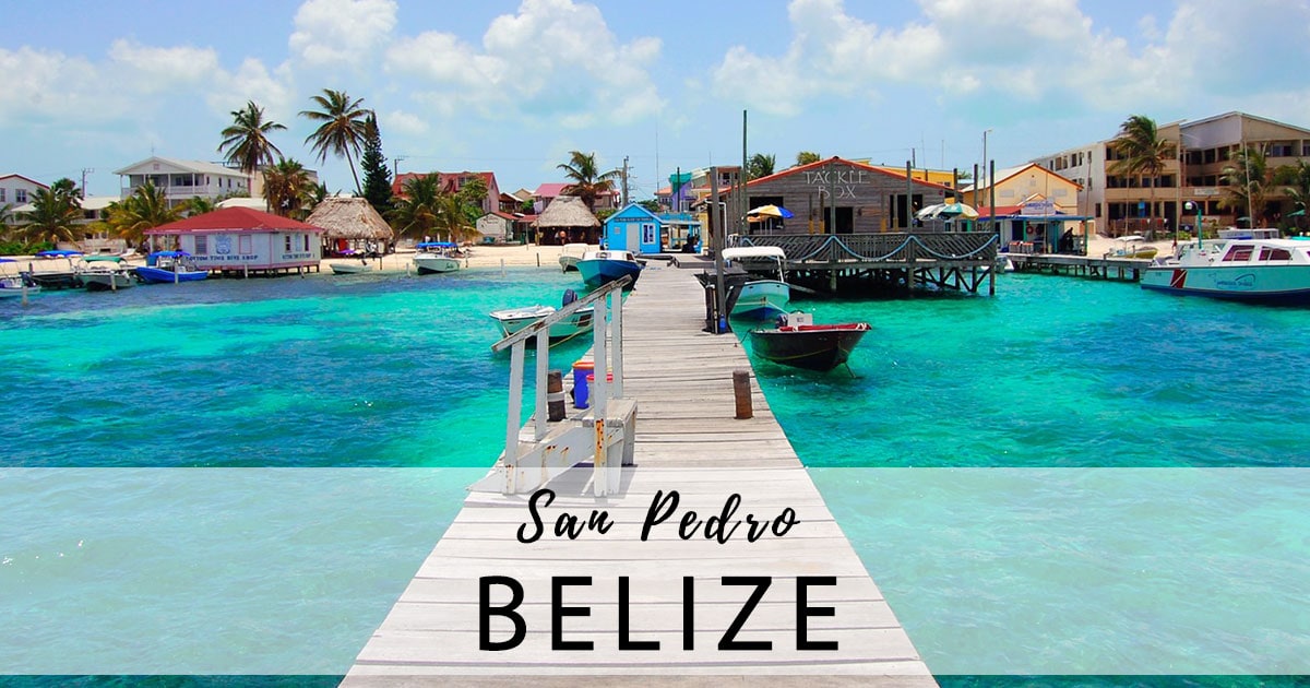 Entspannen in San Pedro auf der Insel Ambergris Caye (Belize)