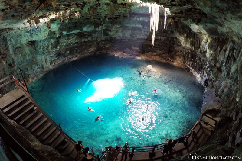 Cenote Samula - The Underwater Cave in Valladolid (Mexico)