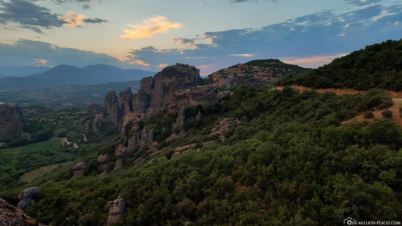 Meteora - Anreise, Hotel & Sunset Tour (Reisebericht Griechenland)