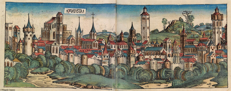 Augsburg - The sights of the UNESCO city (Germany)