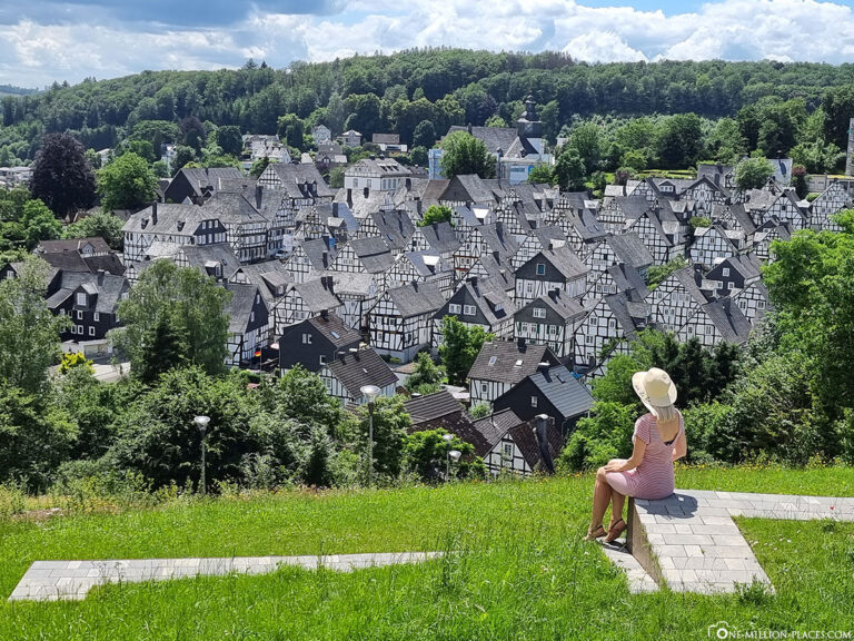 Freudenberg - Historic town centre with half-timbered houses