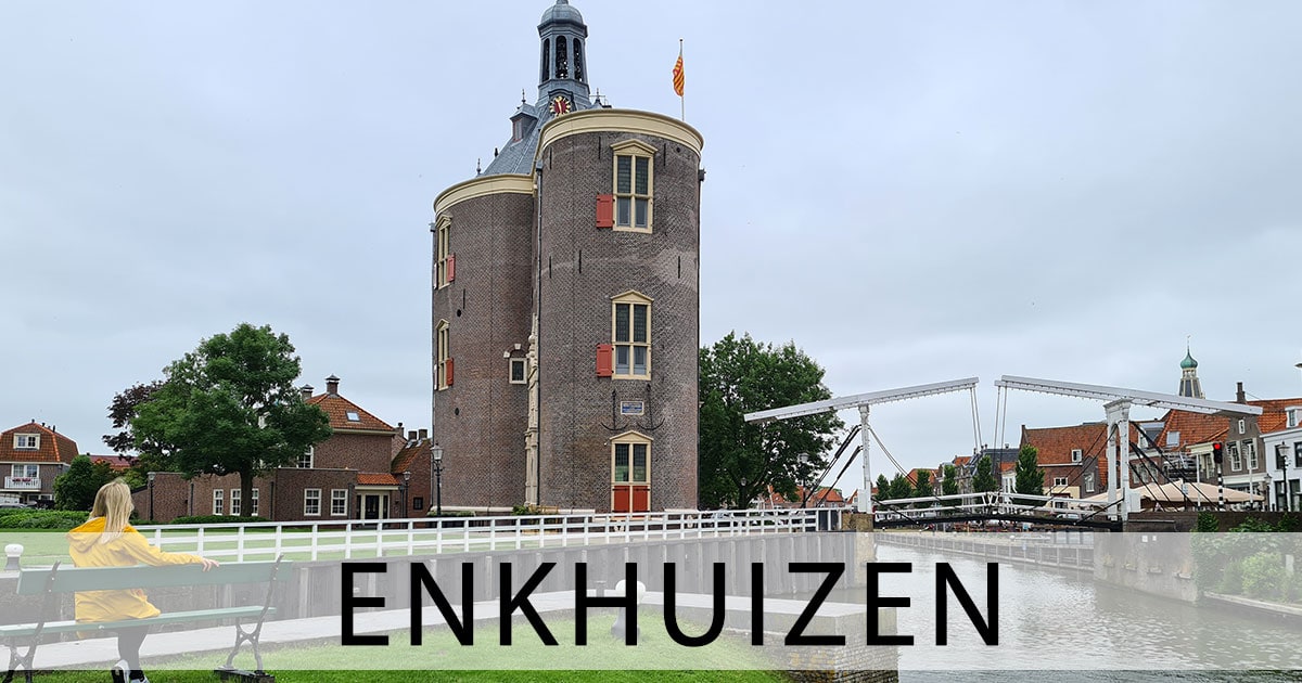 Enkhuizen - Historic harbor town on the IJsselmeer (Holland)