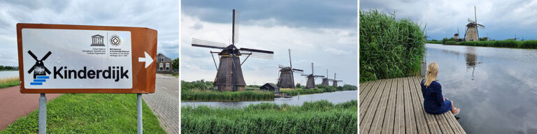 Kinderdijk - The 19 windmills of Kinderdijk in Holland