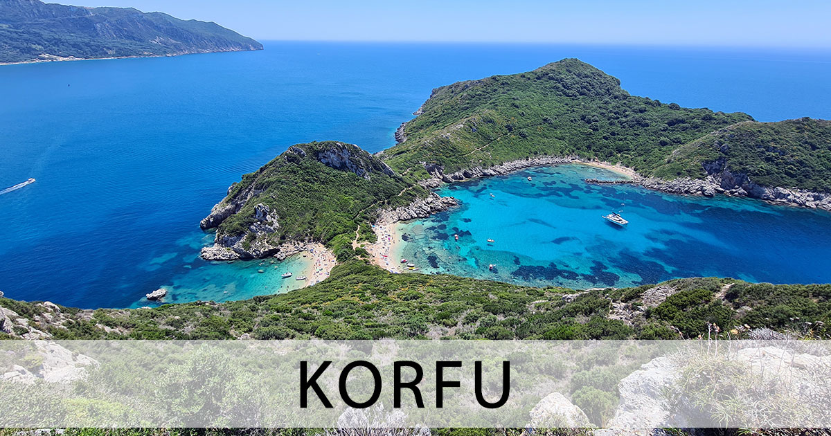 Korfu - Die Insel an einem Tag mit dem Mietwagen entdecken