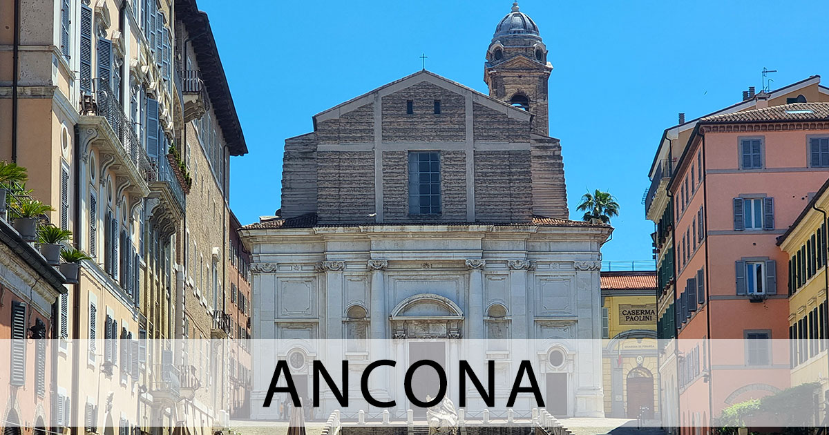 Ancona - The most famous sights in the old town (Italy)