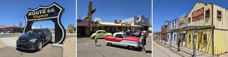 Route 66 - Williams, Seligman, Kingman, Oatman (USA)