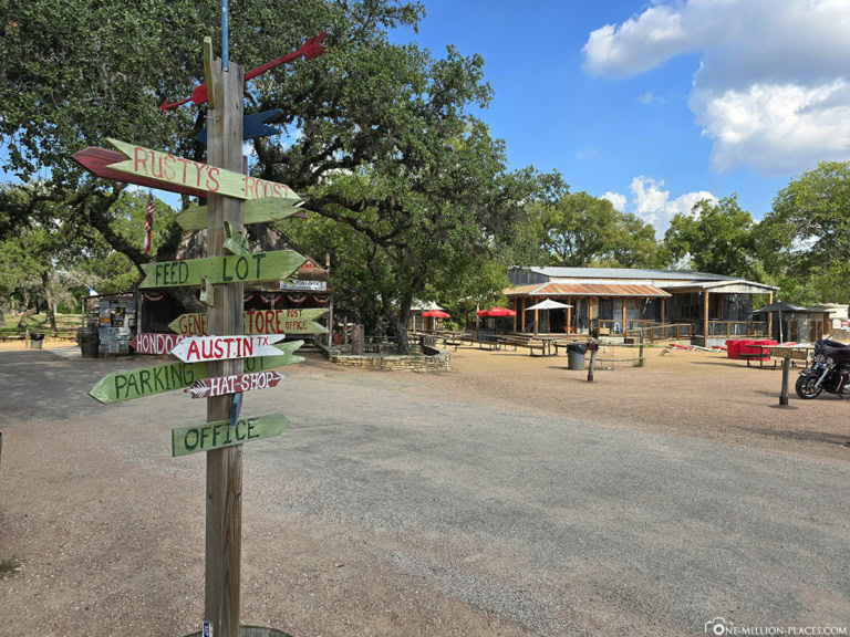 Luckenbach in Texas - A German ghost town in the USA