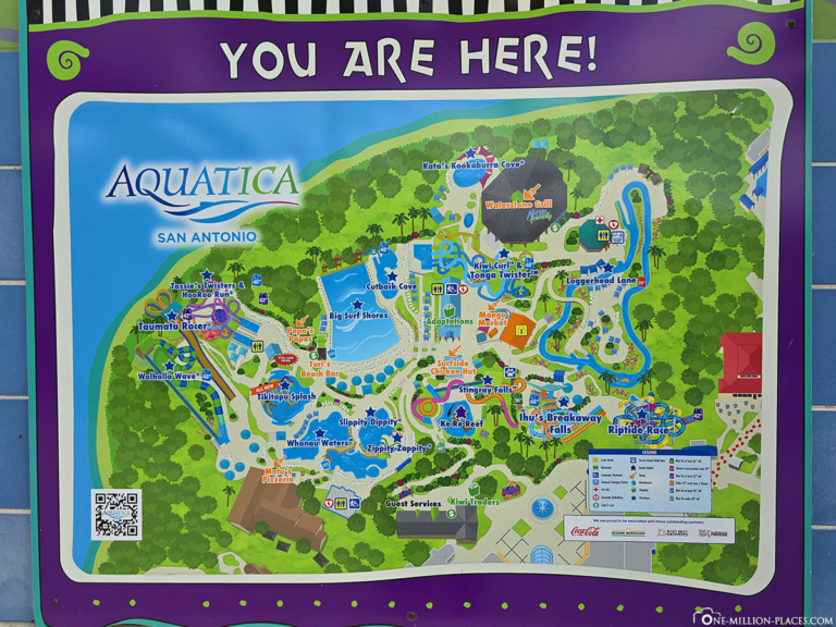 SeaWorld & the Aquatica water park in San Antonio (Texas)